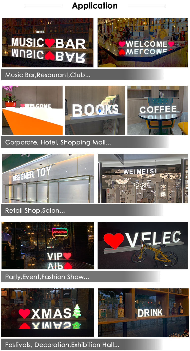 Retail Store Singage Dislay LED Illuminated Channel Letter | LED Signs ...